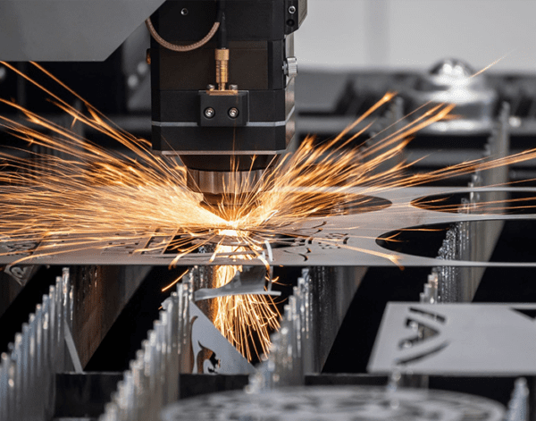 Laser Cutting - Rainbow PVD Coating